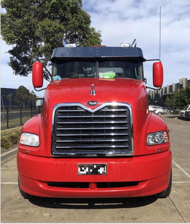 Stainless Steel Sun Visor 12 Inch To Suit Mack All CH Cabs / Bonneted ...