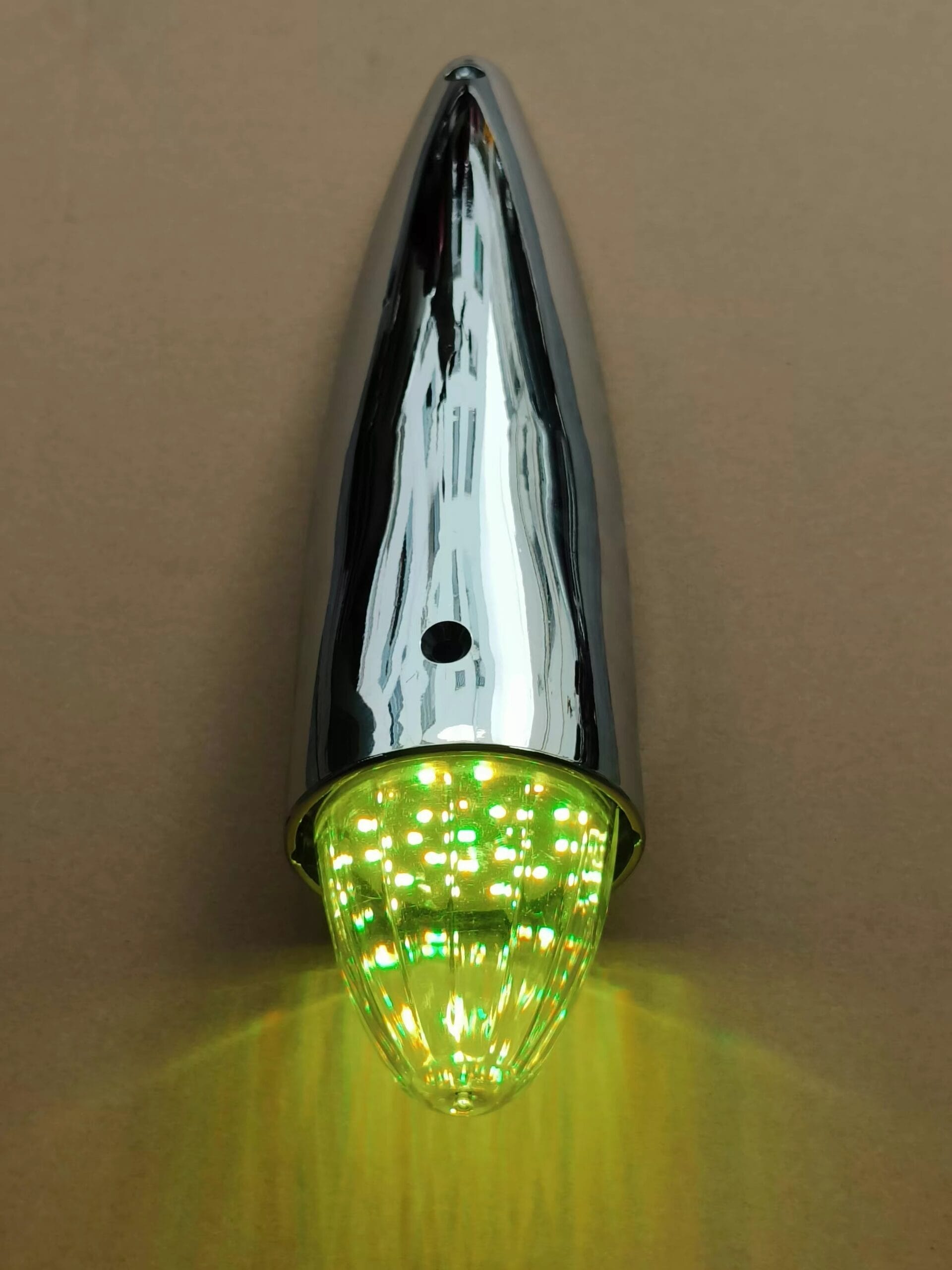 LED Multi-Volt Torpedo Roof Light Clear/Amber/Green - TruckersToyStore ...